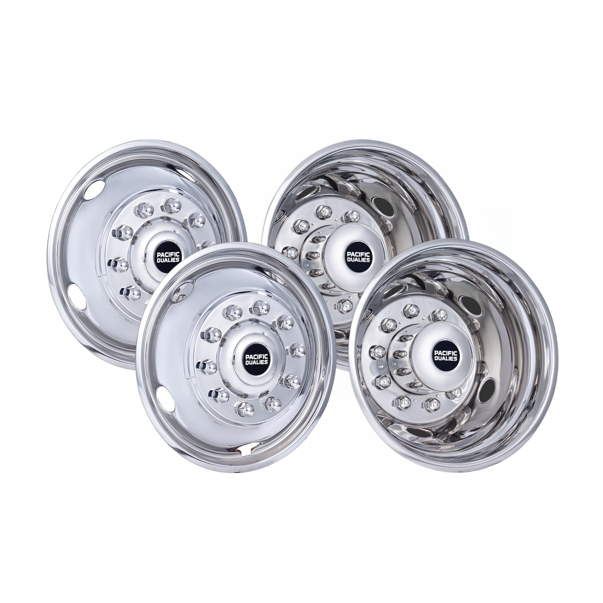 43-1950 Wheel Simulator - 19.5" Full Set, 10-Lug, 5 Vent Holes (2005 ...